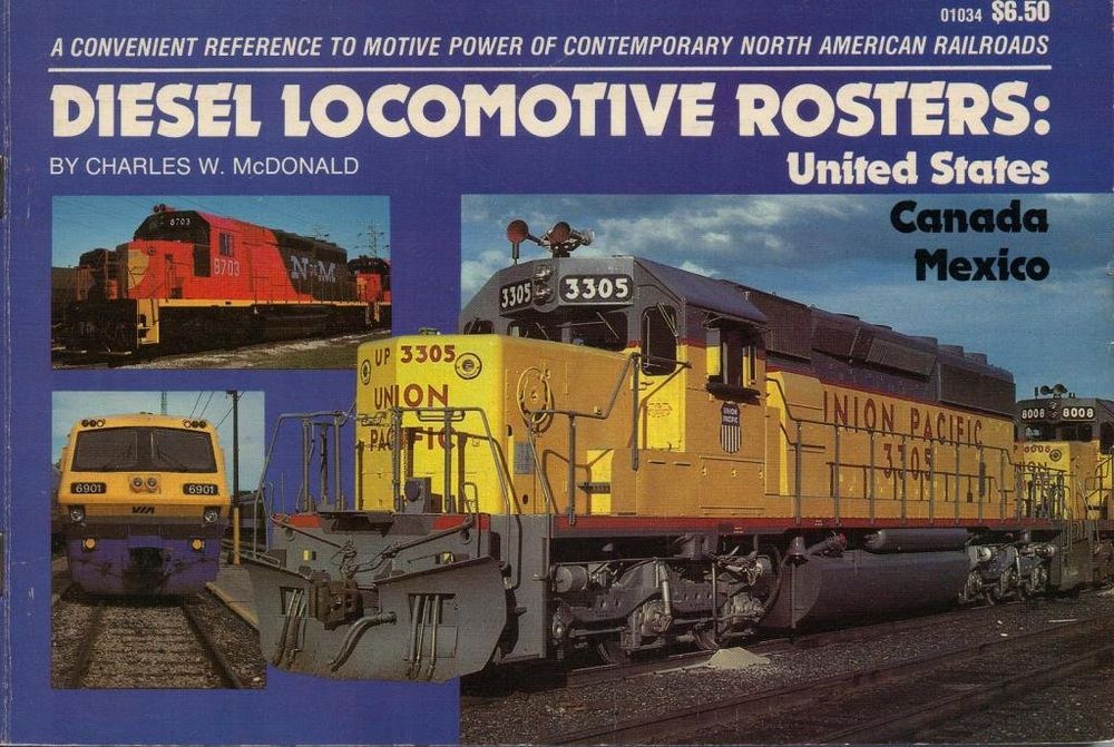 Diesel Locomotive Roster 1982 Charles McDonald (Gebraucht) in Tafers ...