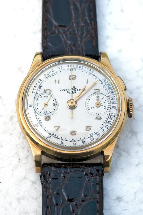 Ulysse Nardin 18K Chronograph, Cal. Valjoux 23 Monopusher | Kaufen auf ...