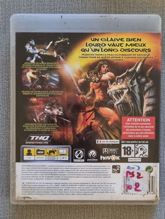 Conan - Playstation 3 (Gebraucht) in Genève für CHF 6.9 – mit Lieferung ...