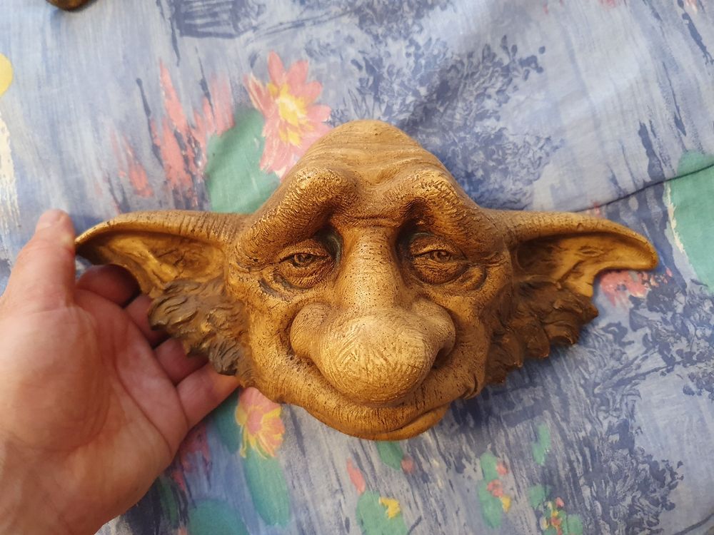 3 dekorative Goblin-Köpfe zum Aufhängen (Gebraucht) in Bern für CHF 100 ...