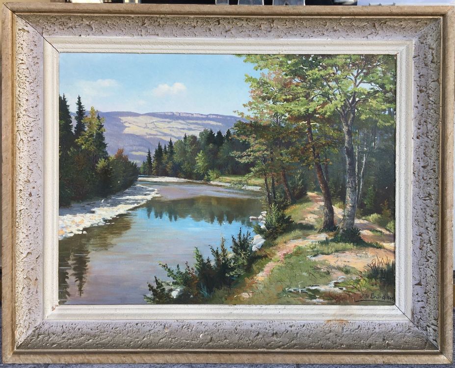 Fritz Brand(1915-1998) Landschaftsgemäl. (Gebraucht) in Root für CHF ...