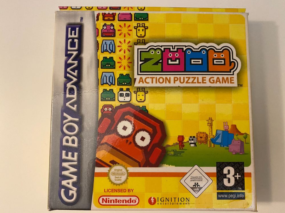 Zooo - Action Puzzle Game - GBA - OVP | Kaufen auf Ricardo