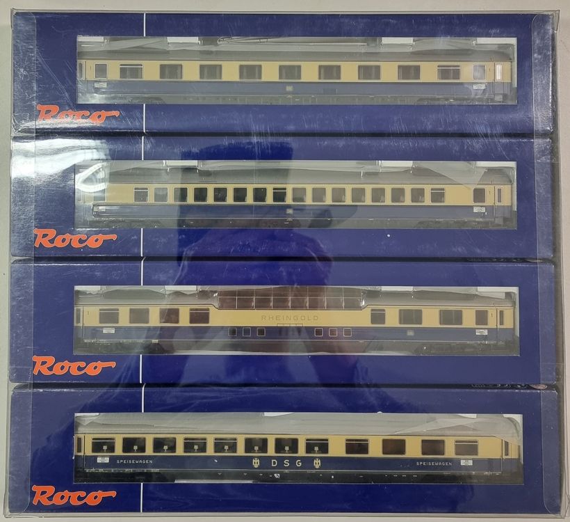 Roco Rheingold-Wagen-Set Ep. III, Art. 45923, neu! (Neu (gemäss Beschreibung)) in Lostorf für ...