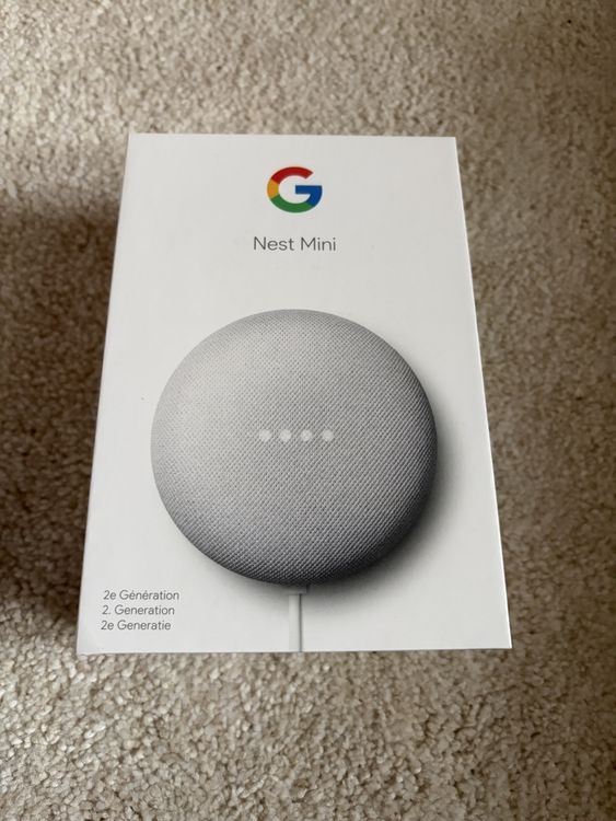 Google Nest Mini 2nd Gen - Smart Home - Grau (Gebraucht) in Auw für CHF ...