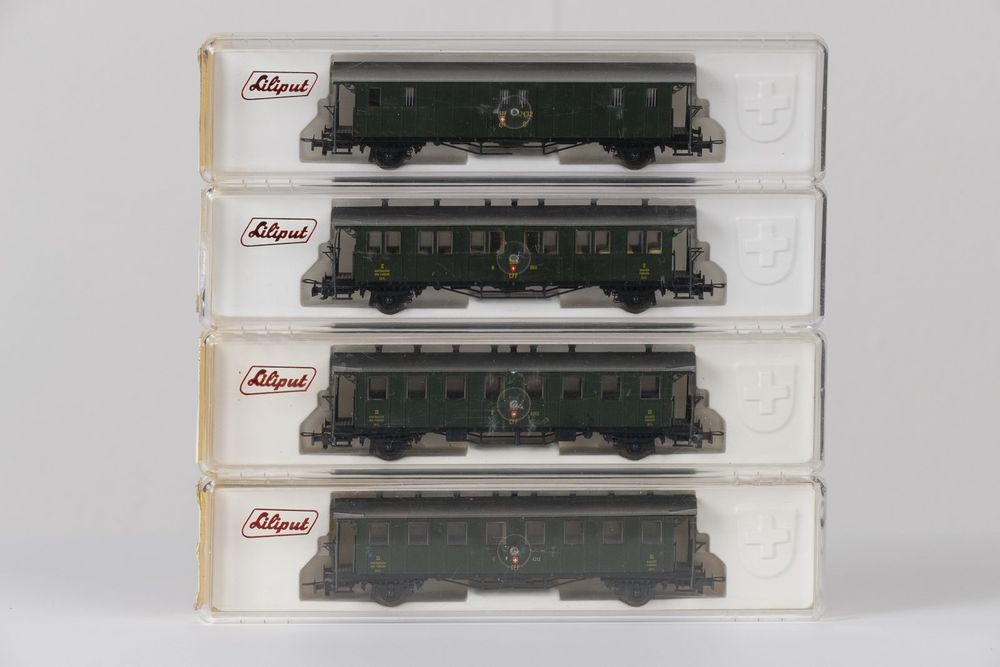 4 voitures CFF Liliput Austria HO AC (Gebraucht) in Bevaix für CHF 20 ...