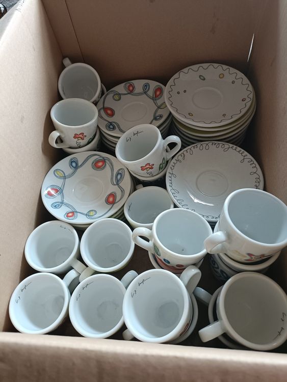 Espresso Tassen, ca. 24 Stück (Gebraucht) in St. Peterzell für CHF 5 – nur Abholung auf Ricardo ...