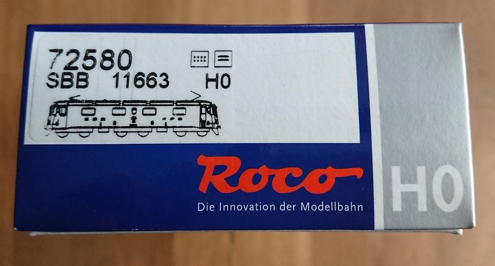 Roco Re 6/6 11663 "Eglisau", neu (Neu und originalverpackt) in Gipf ...