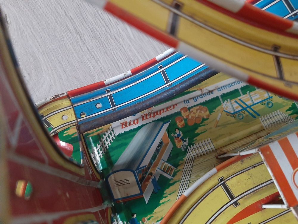 Technofix Achterbahn Big Dipper 316 Blechspielzeug 50er 60er (Defekt) in Erschwil für CHF 31 ...
