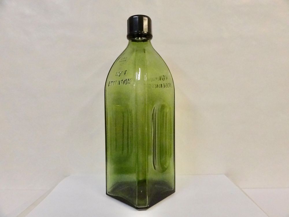 alte Flasche GIFTFLASCHE VORSICHT UNGENIESSBAR 1957 BÜLACH (Gebraucht ...
