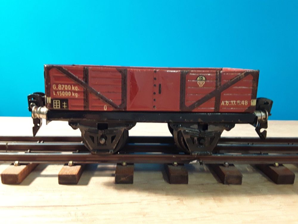 Märklin __ offener Güterwagen __ Modelleisenbahn Spur 0 (Gebraucht) in ...
