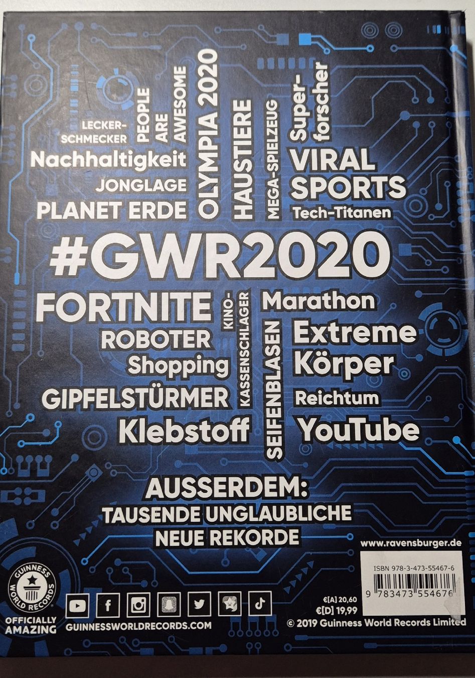 Guinness World Records 2020 - Buch mit vielen Rekorden (Gebraucht) in ...