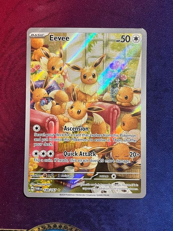 Pokemon Eevee AR 188/167 EN (Gebraucht) in Triesen für CHF 41 – mit ...