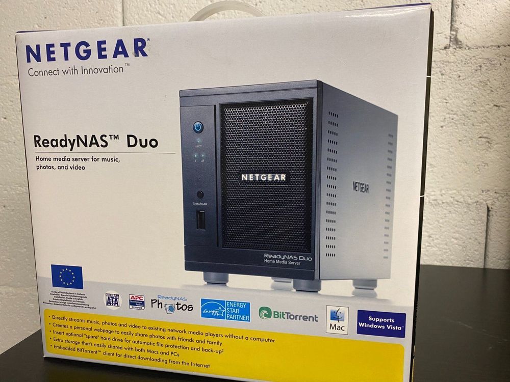 Netgear Ready NAS Duo V1 + 2X WD20EARS | Kaufen auf Ricardo