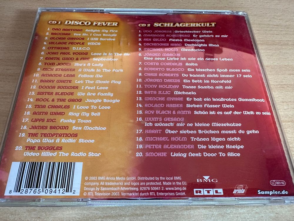 Various – RTL Präsentiert Die 70er Show - 2 CD (Gebraucht) in Rikon im Tösstal für CHF 9.5 – mit ...