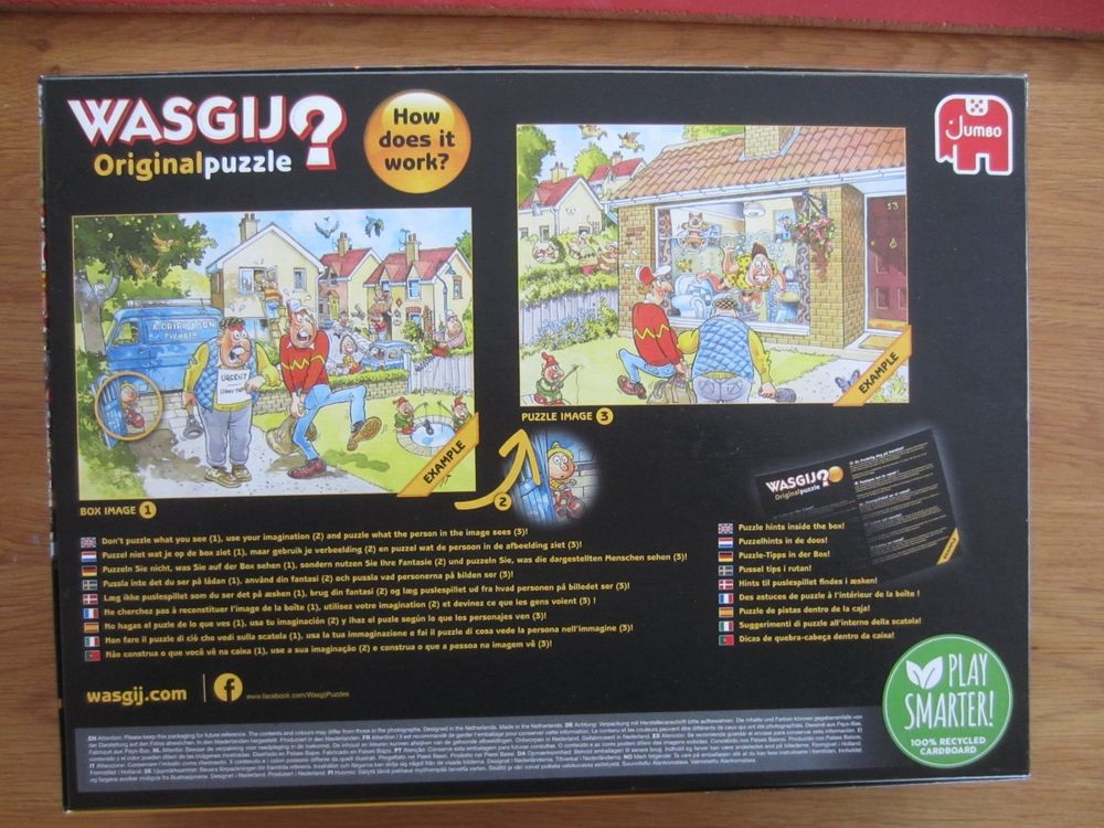 WASGIJ! Puzzle Nr. 40 - Garden Party 2 x 1000teilig (Gebraucht) in ...