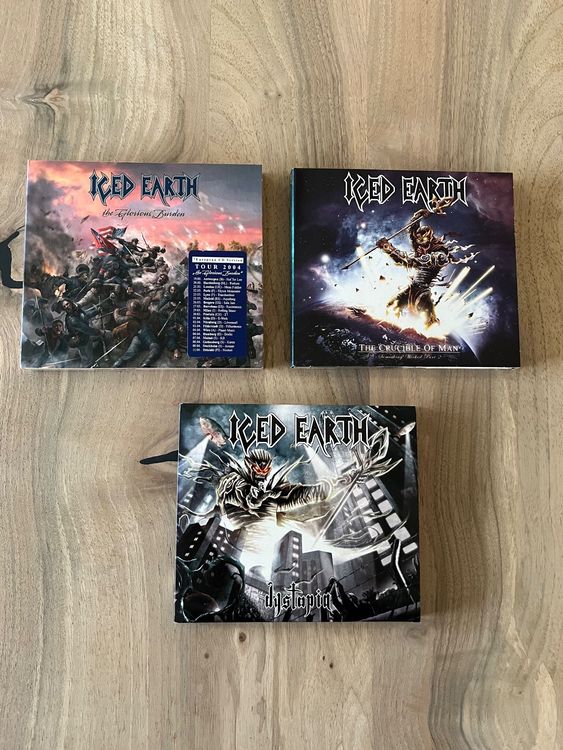 Iced Earth CDs (Gebraucht) in Rüfenach AG für CHF 20 – mit Lieferung ...