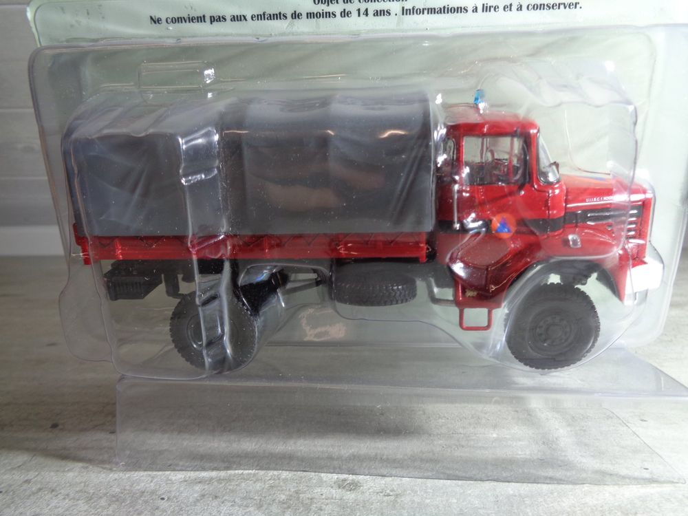 Hachette 1:43 Camion Berliet L64 4X4 Protection Civile (Neuf avec emballage d'origine) à ...