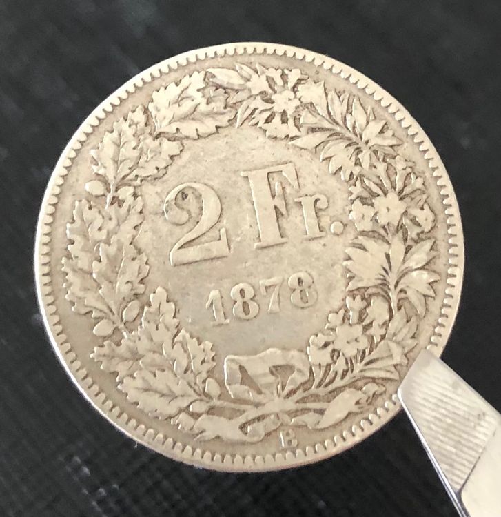 2 Francs Suisse 1878 | Kaufen auf Ricardo 2 Francs Suisse 1878 | Kaufen auf Ricardo