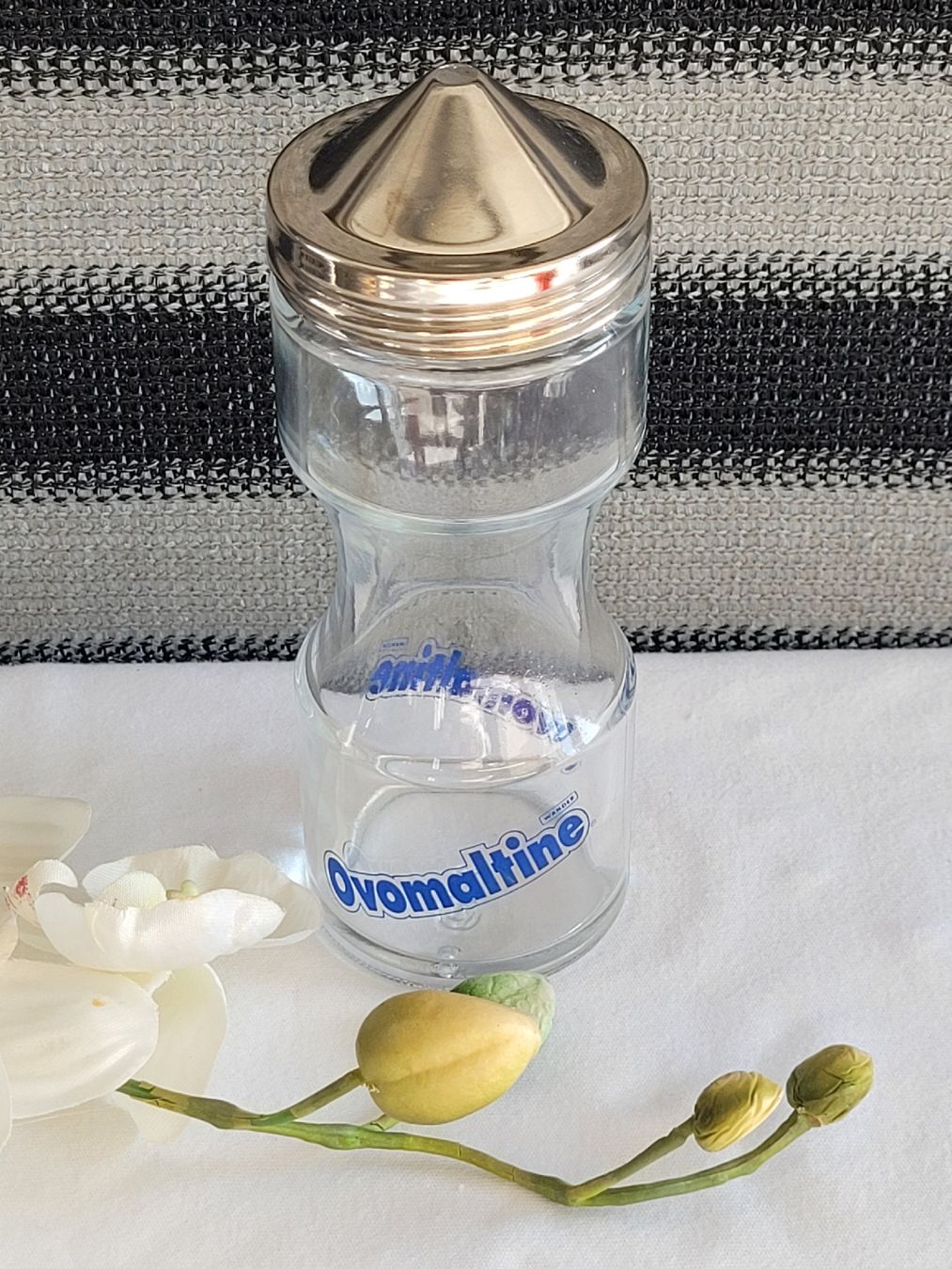 🇨🇭 Vintage OVOMALTINE Zuckerstreuer Glas (Gebraucht) in Buttikon SZ für CHF 18 – mit Lieferung ...