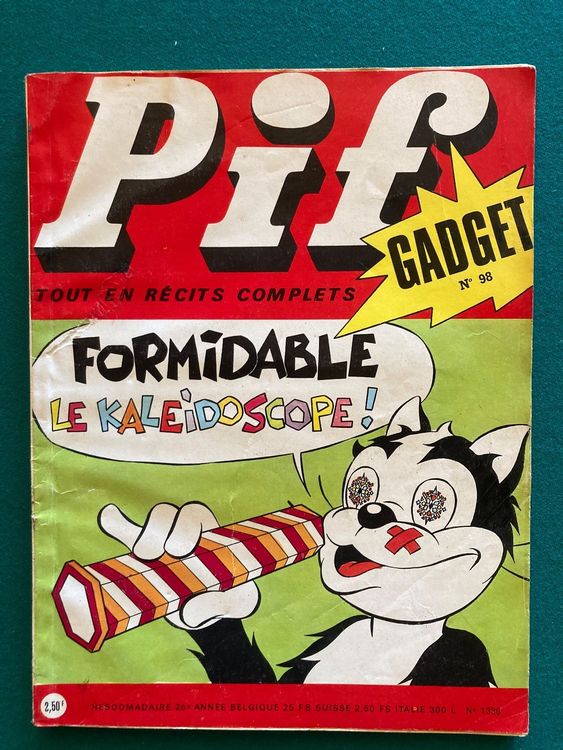 PIF Gadget no 98, période rouge, janvier 1971 | Kaufen auf Ricardo
