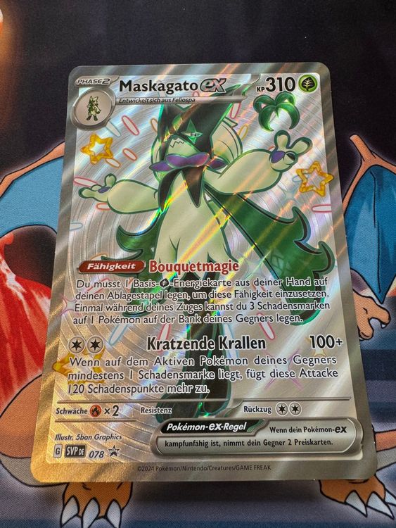 Pokemon XXL-Karte - Maskagato ex (SVP 078) - Promo (Neu (gemäss ...
