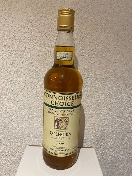 1972 Coleburn Connoisseurs Choice Single Malt Whisky (Gebraucht) in ...