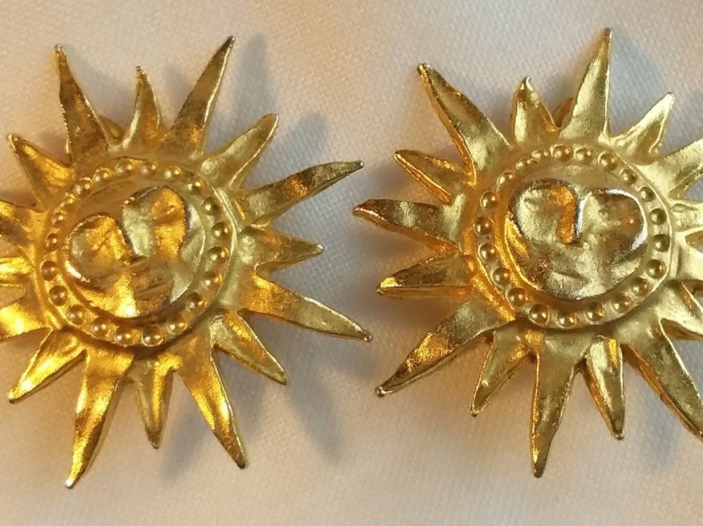 Vintage PATRICK RETIF PARIS vergoldete Ohrclips 1980er Jahre (Gebraucht) in Zürich für CHF 125 ...