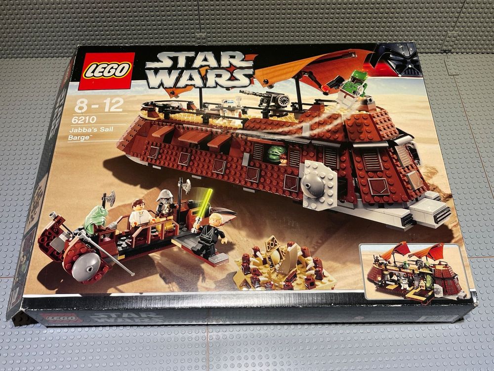 Lego Star Wars 6210 - Jabba-s Sail Barge (ohne Figuren!) (Gebraucht) in ...