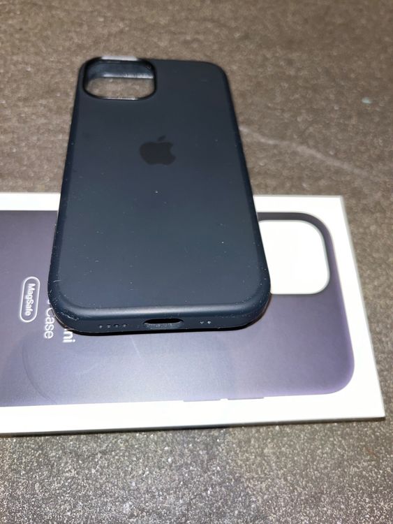 iPHONE 13 MINI SILICONE CASE MAGSAFE MIDNIGHT BLUE | Kaufen auf Ricardo