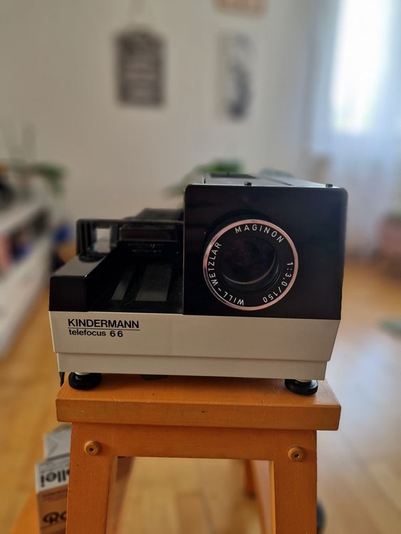 Alter Slide projector 6x6 Marke Kindermann | Kaufen auf Ricardo