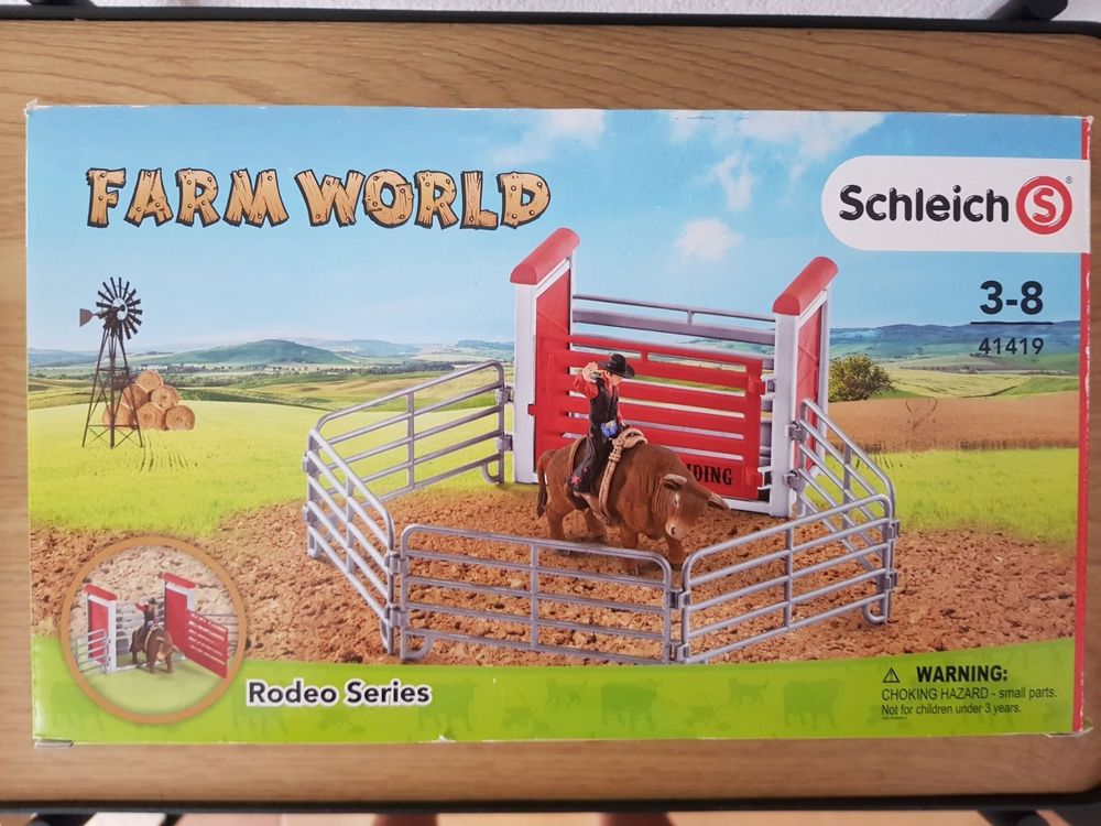 Schleich 41419 FARM WORLD Stier Rodeo | Kaufen auf Ricardo