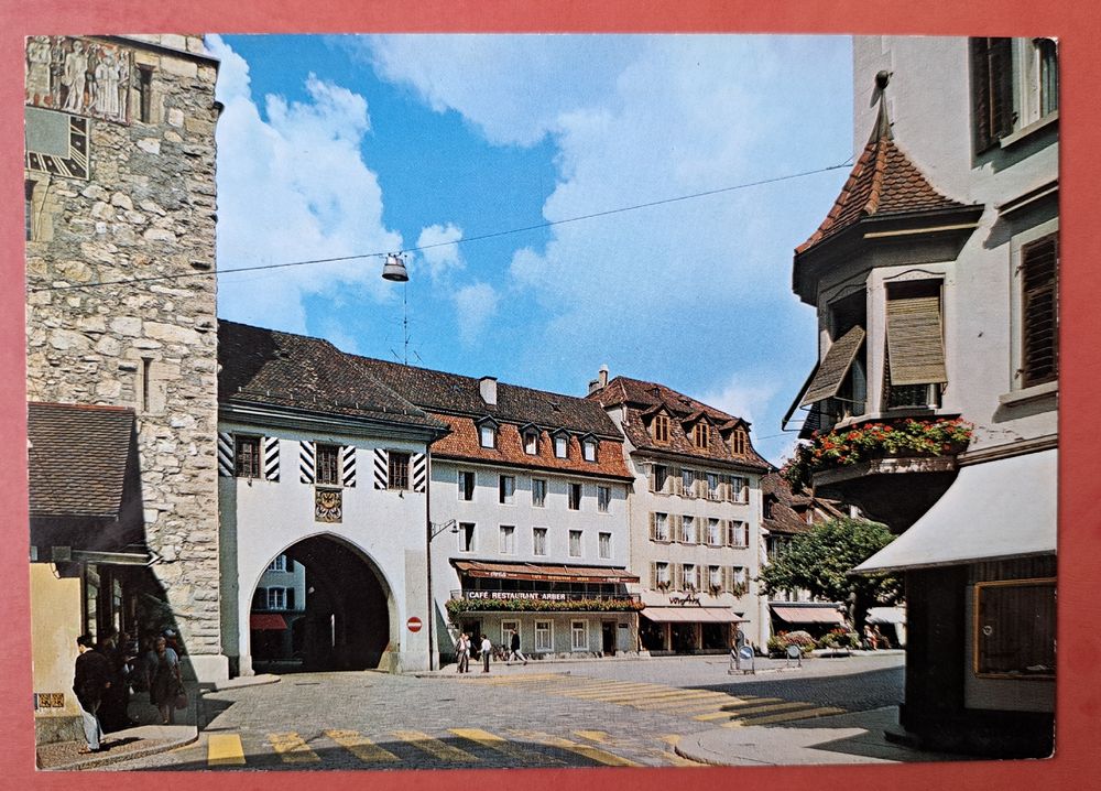 "Aarau" Café Restaurant Arber - carte postale années 70s (D'occasion) à ...