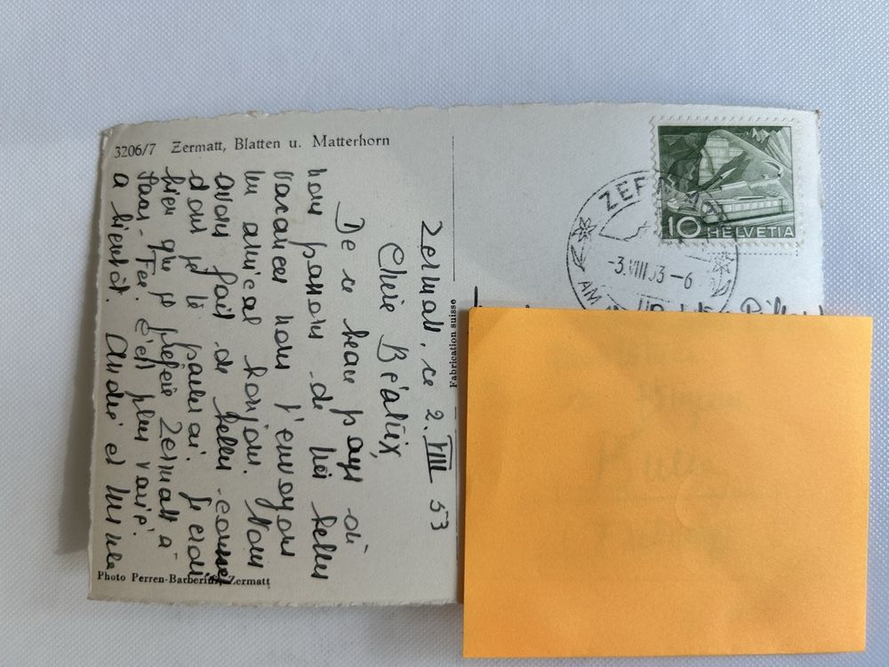 Zermatt Blatten VS (Gebraucht) in Fanas für CHF 6.8 – mit Lieferung auf ...