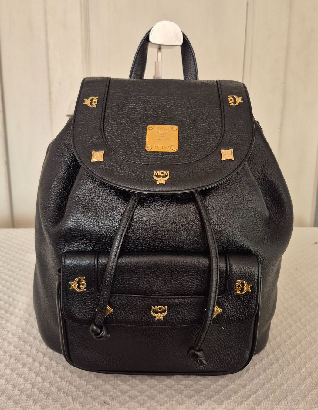 Original MCM Rucksack aus Leder, Made in Germany (Gebraucht) in ...