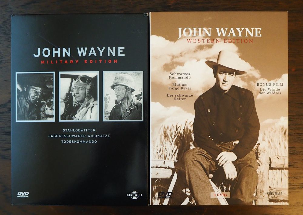 John Wayne - Sammlung / 6 Filme in 2 Boxen (Gebraucht) in Chur für CHF ...