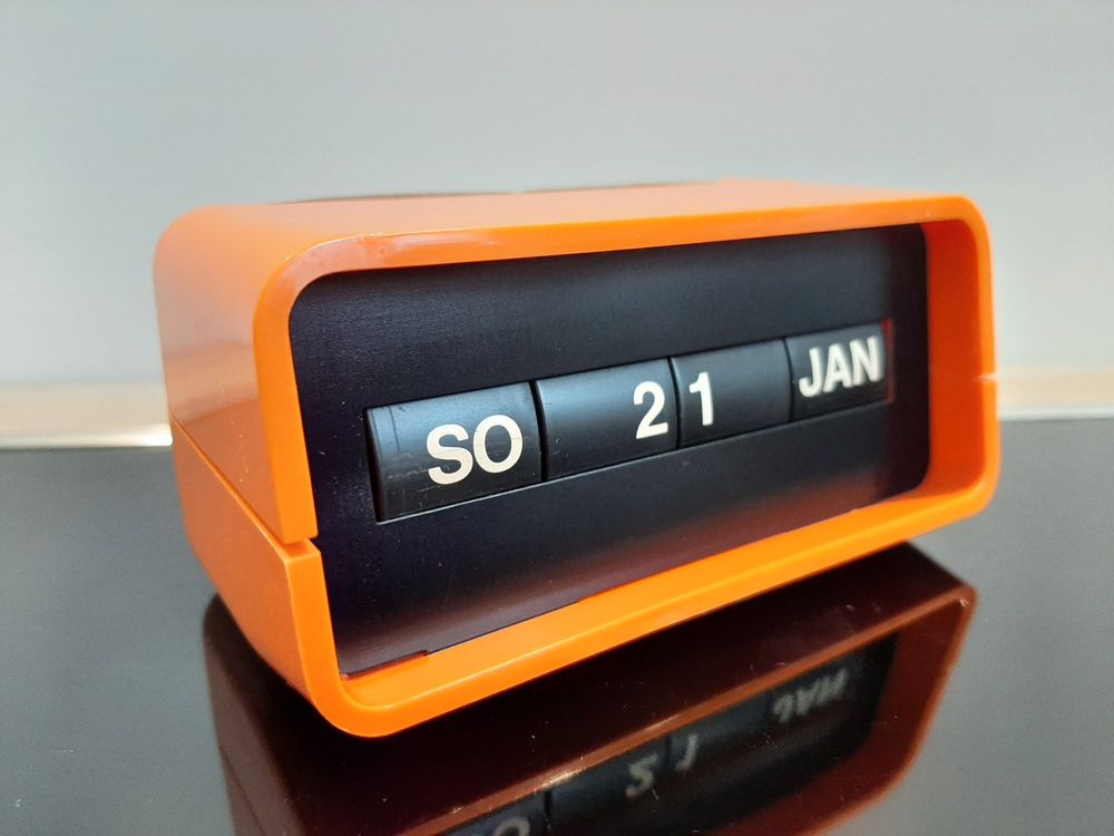 Vintage 70er Jahre ewiger Kalender Arlac Dati Space Age | Kaufen auf ...