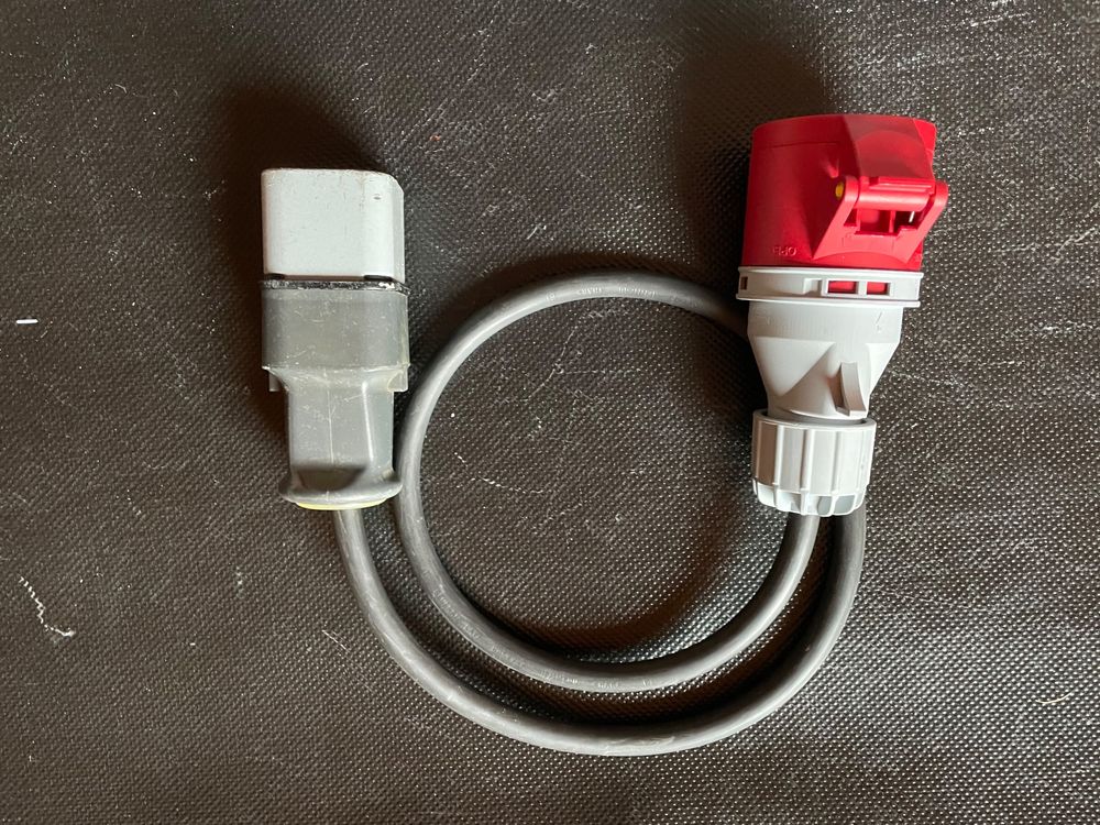Adapter J15/4 auf CEE16/5 Übergangskabel | Kaufen auf Ricardo