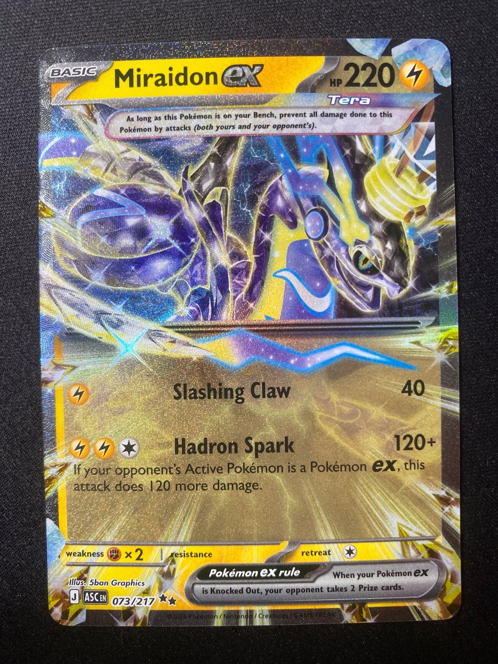 Miraidon ex 73 - Double Rare - Ascended Heroes - EN (Neu (gemäss ...