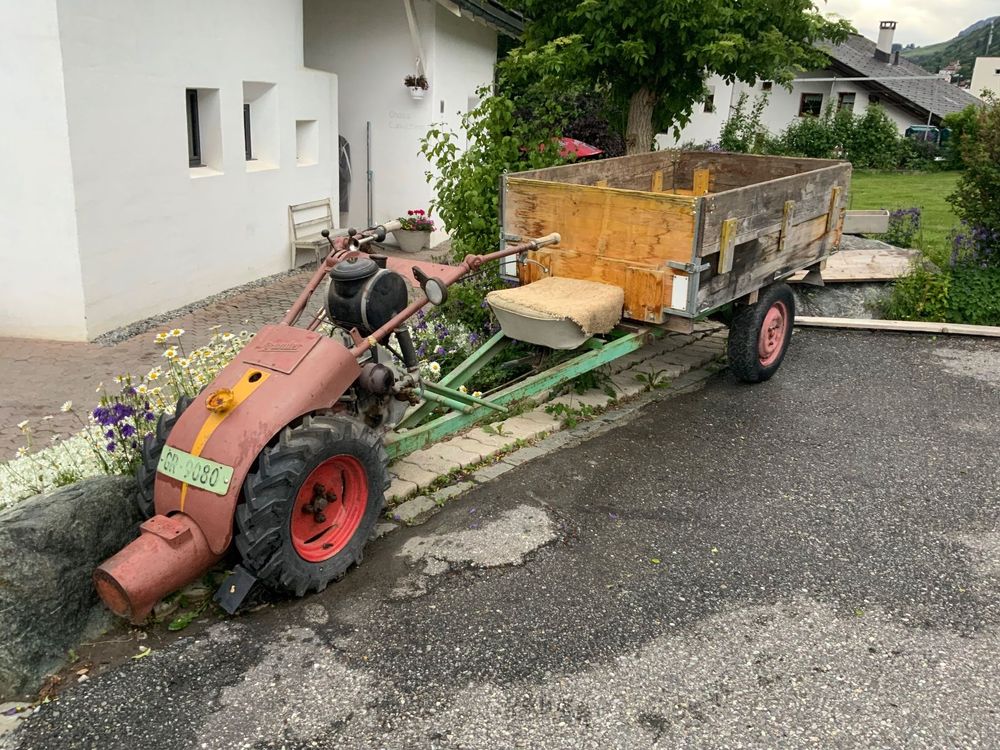 Einachser Mit Anhanger