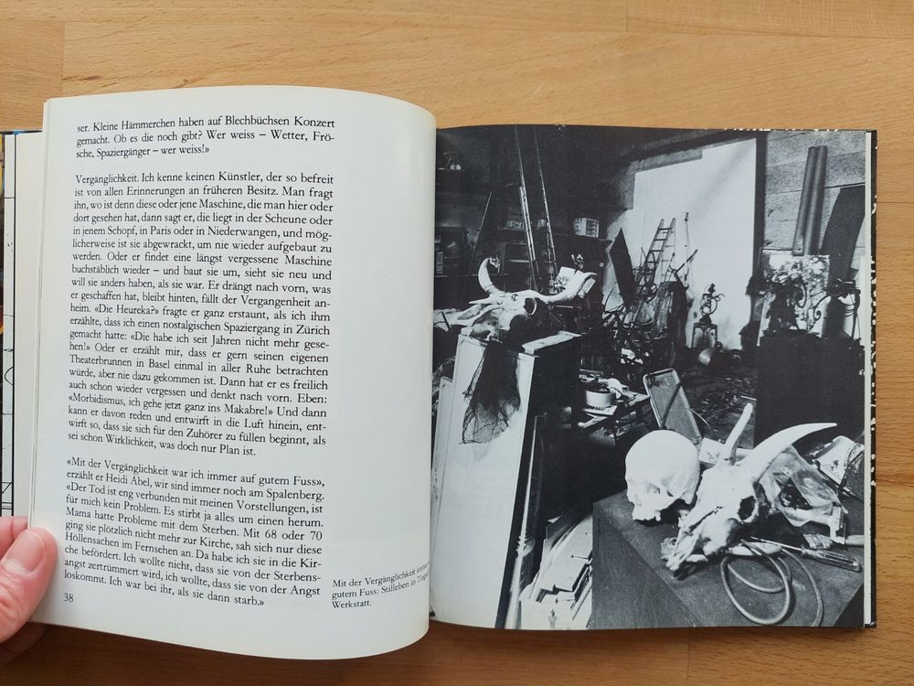 Jean Tinguely - Reinhardt Stumm / Kurt Wyss (Gebraucht) in Obfelden für ...