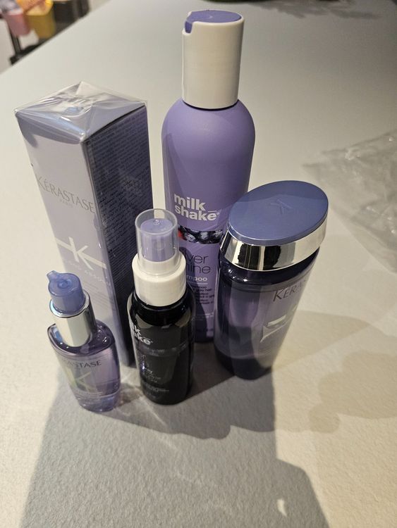 neu set KERASTASE und MILKSHAKE für blondes oder helles Haar (Neu (gemäss Beschreibung)) in ...