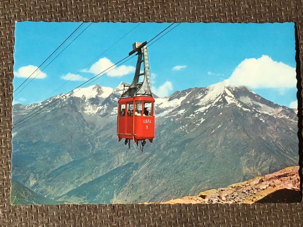 AK Luftseilbahn Seilbahn Saas Fee Längfluh (Gebraucht) in münchenbuchsee für CHF 8 – mit ...