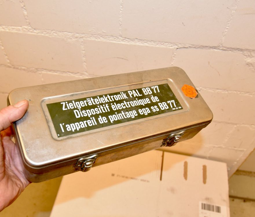 ALUBOX Zielgerätelektronik PAL BB 77 leer büchse (Gebraucht) in ...