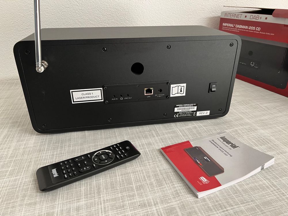 Imperial Dabman i205 CD Internetradio, DAB+, WLAN, Bluetooth (Neu ...
