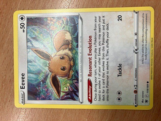 Pokemon Eevee 119/189 | Kaufen auf Ricardo