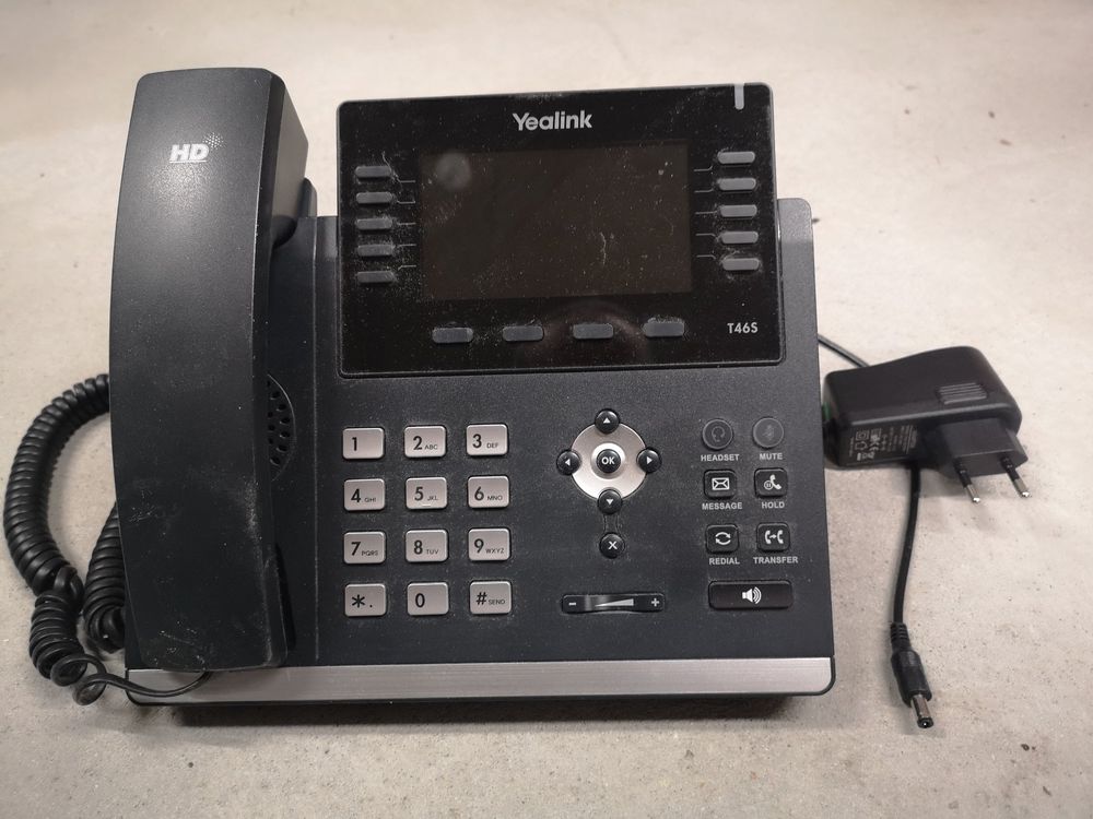 Yealink IP Telefon SIP-T46S mit BT Dongle (Gebraucht) in Dättlikon für ...