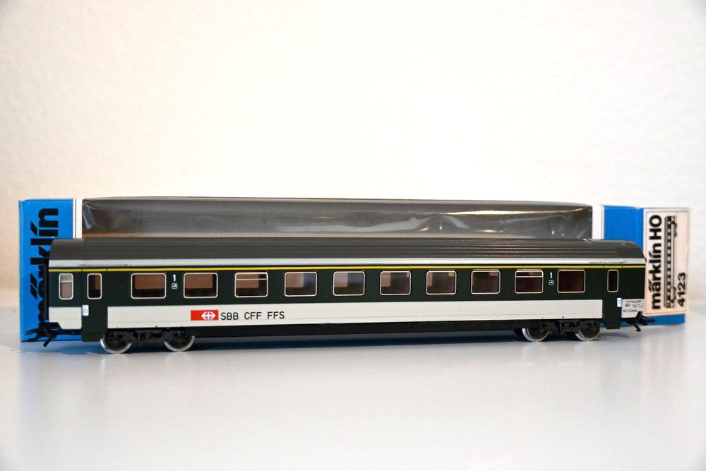 Märklin 4123 SBB Personenwagen EW IV 1. Klasse | Kaufen auf Ricardo