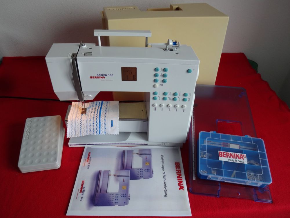 *BERNINA activa 130* Revidiert mit 2 - Monate Garantie (Gebraucht) in ...