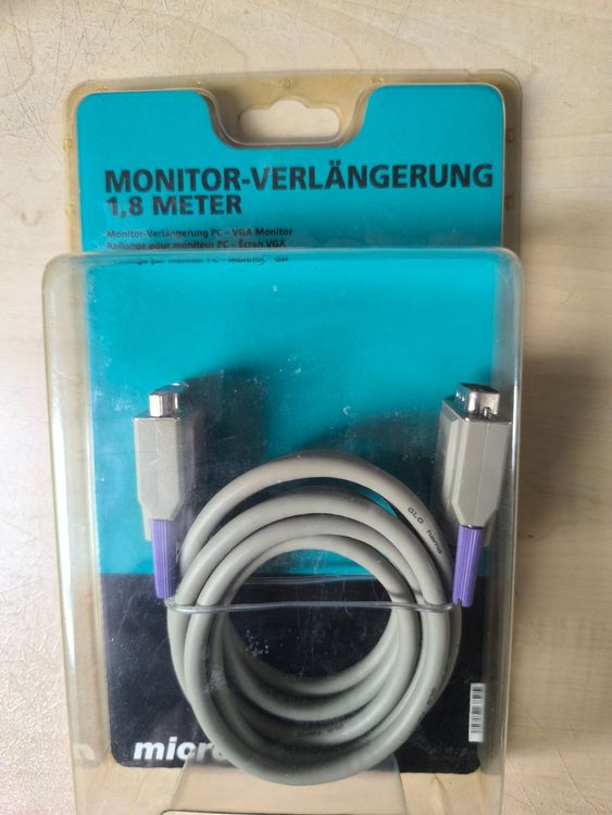 Monitor-Kabel Set: VGA/DVI/HDMI (div. Längen) (Gebraucht) in Kallnach ...