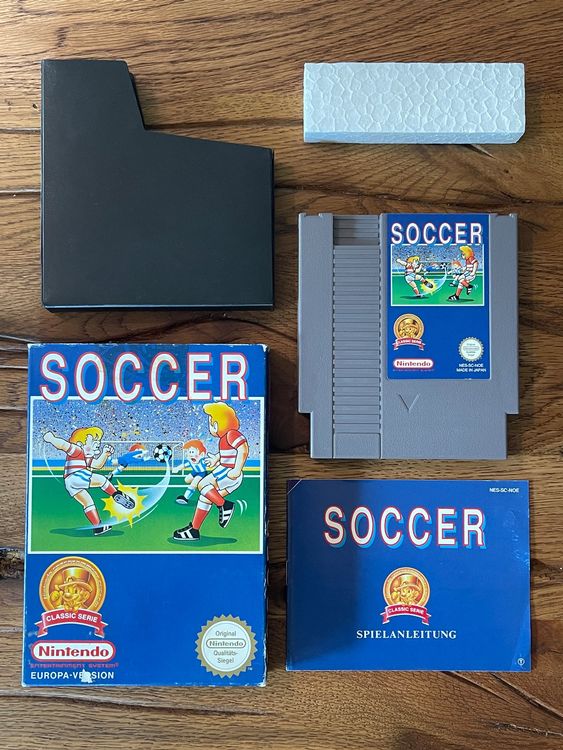 Nintendo NES - Soccer - Classic Serie - Komplett! In OVP (Gebraucht) in ...